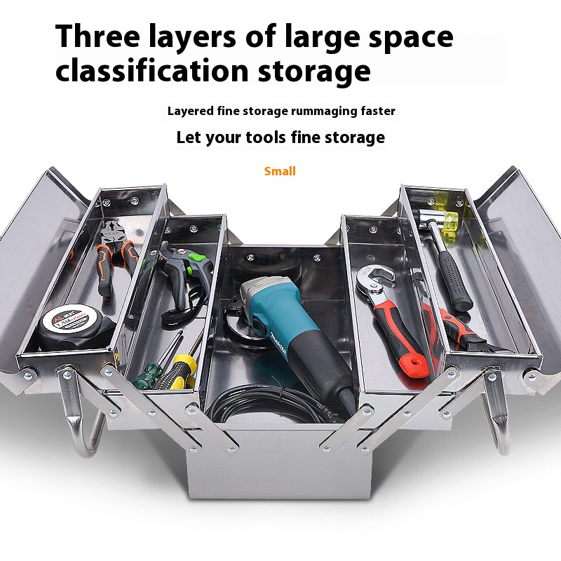 Product Introduction: The Stainless Steel Toolbox is a versatile ...