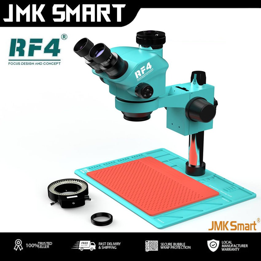 RF4 RF-7050-PO4 Synchronous Focusing Microscopes Triocular Microscope 7 ...