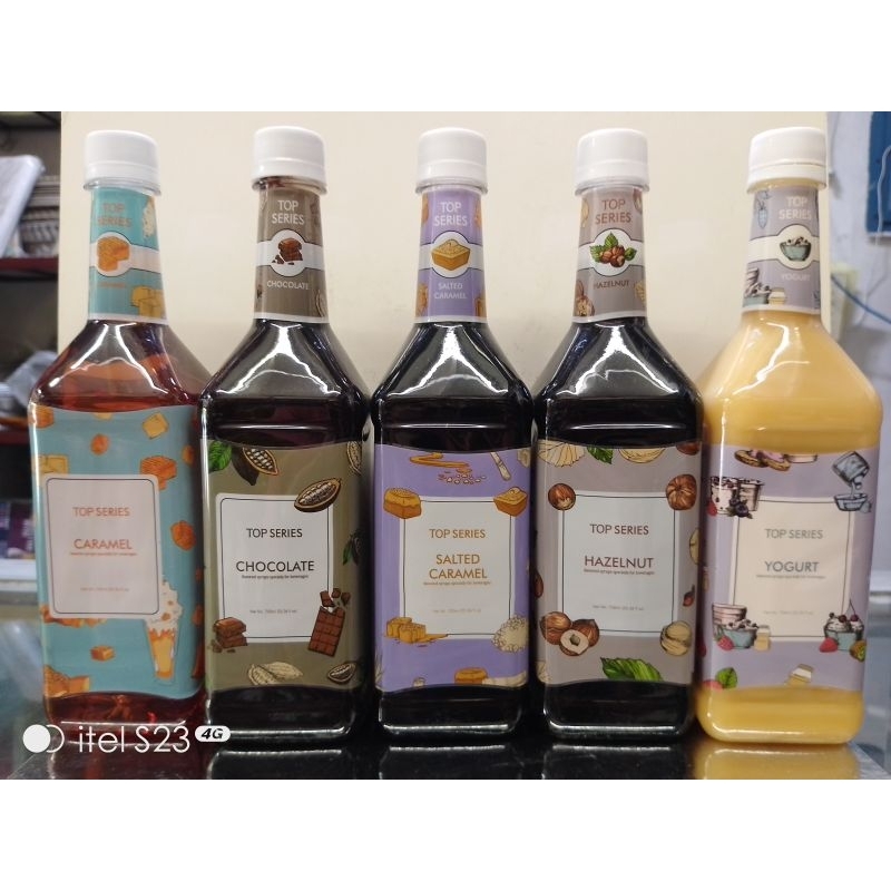 TOP Creamer Top Series Syrup 750ml ( AVAILABLE DIFFERENT FLAVORS ...