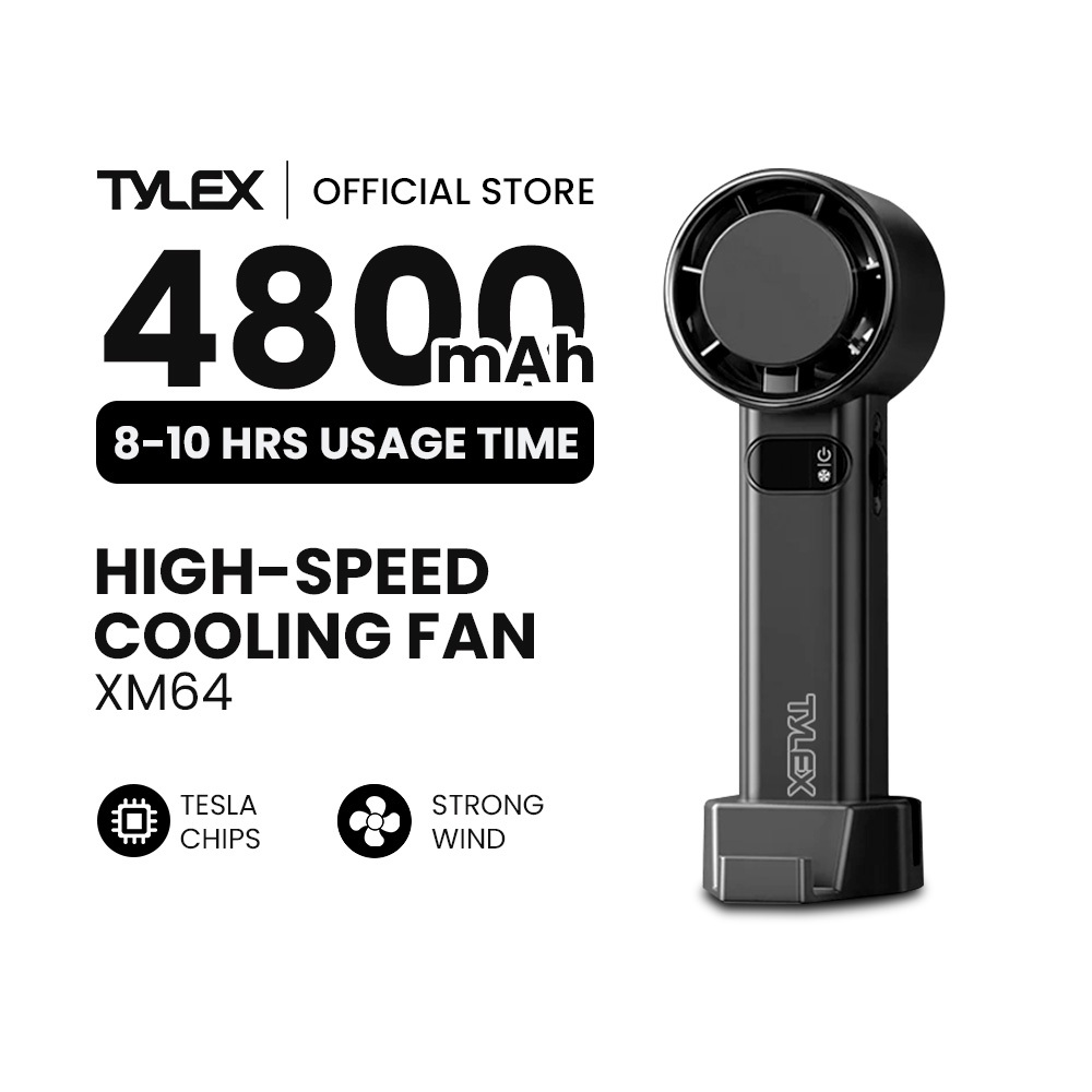 TYLEX XM64 Handheld High-Speed Refrigerant Fan Portable infinitely ...