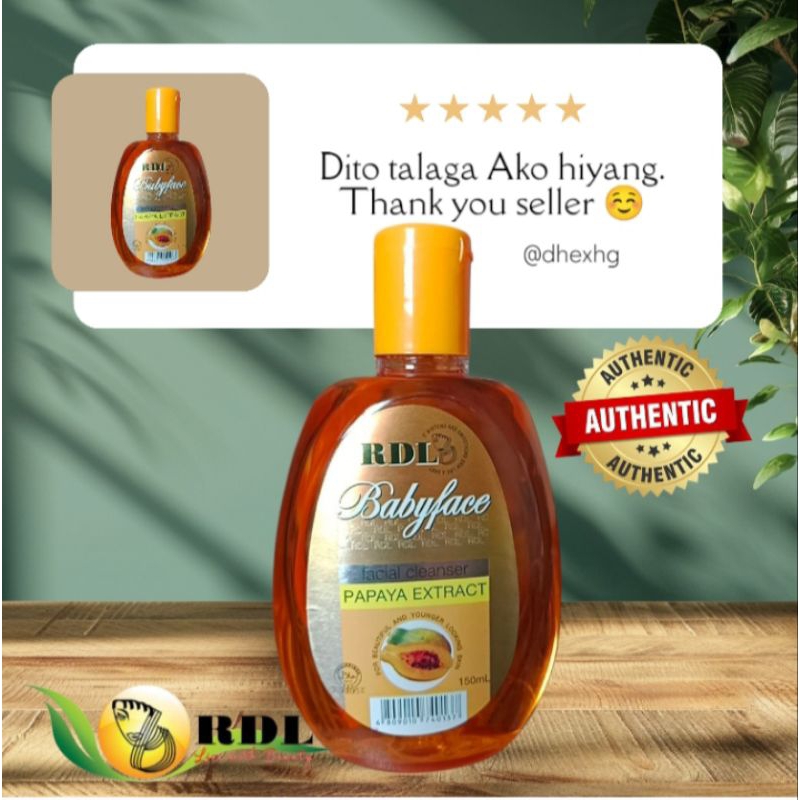 RDL FACIAL CLEANSER 75 ML / 150 ML | Shopee Philippines
