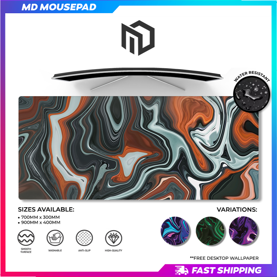 MD Mousepad | Imperial Design | Extended Large Gaming Mouse pad Deskmat ...