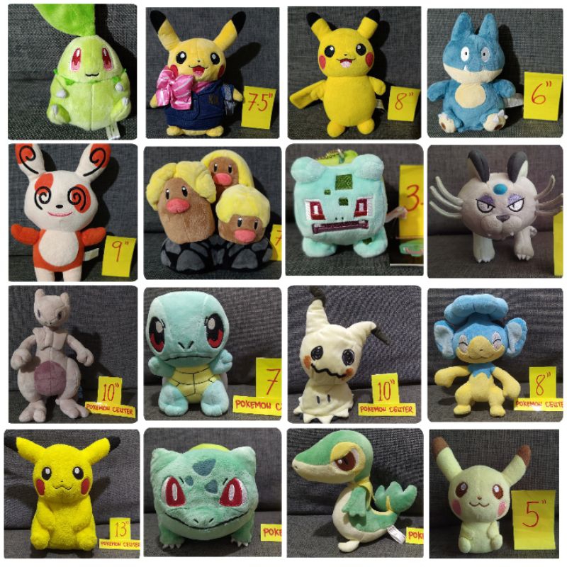 Pokemon Center Pokemons | Shopee Philippines