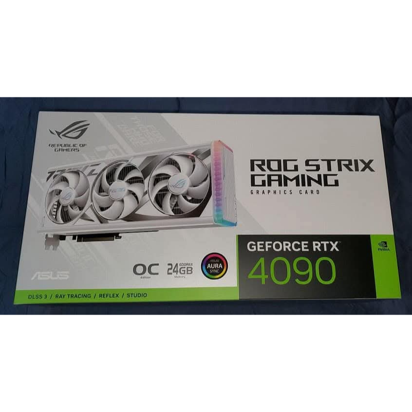 BRAND NEW ASUS ROG STRIX GEFORCE RTX TM 4090 GRAPHICS CARD | Shopee ...