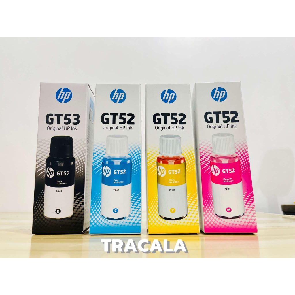 Hp GT53 Black / GT52 Cyan,Yellow,Magenta Original Ink / Genuine Ink ...