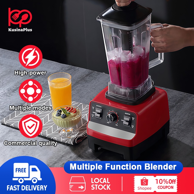 KusinaPlus 2L Blender Multiple Function Electric High Power Blender ...