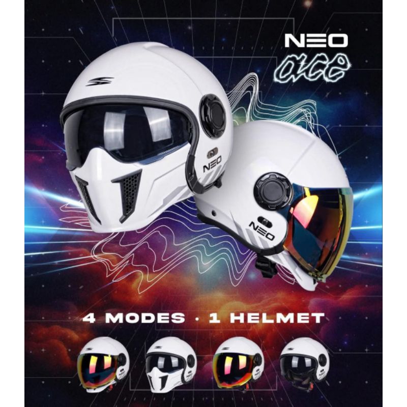 SPYDER HELMET NEO ACE WITH FREEBIES | Shopee Philippines