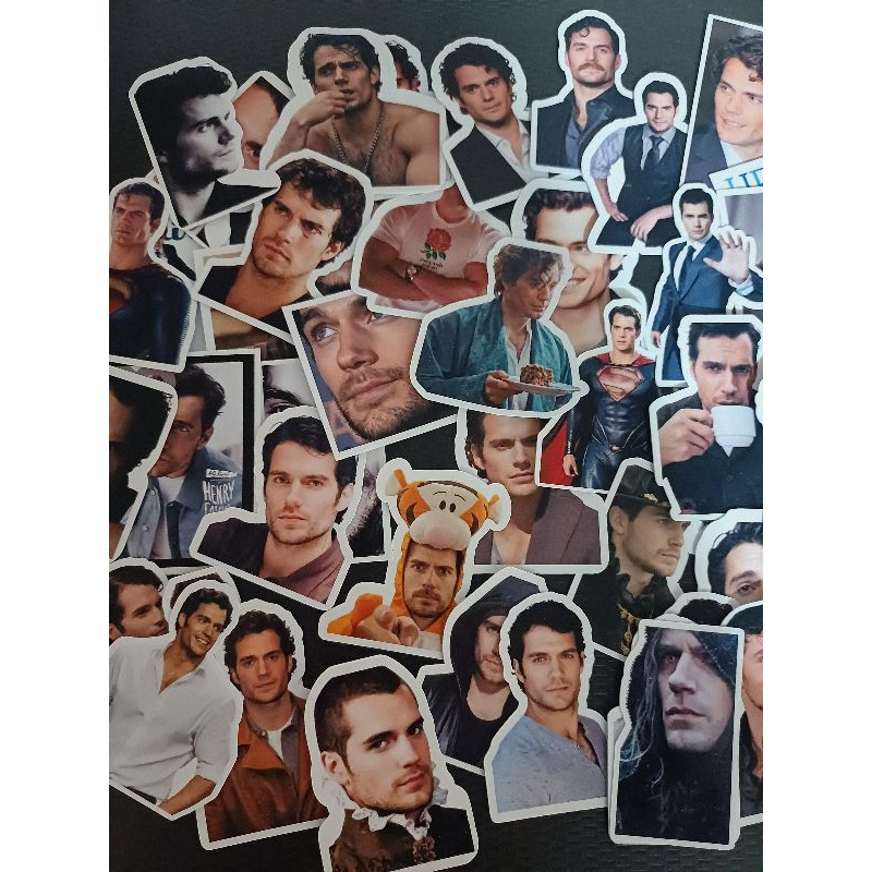 50pcs Henry Cavill Sticker Pack Waterproof-Scratchproof | Shopee ...