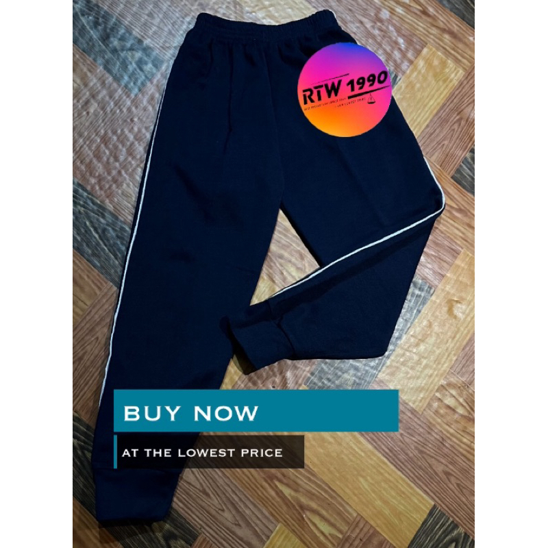 jogging pants uniform P.E for unisex kids to adult | Shopee Philippines