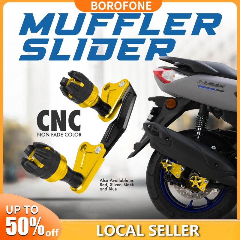 ARM Muffler Slider with Axel Cap For Nmax Aerox V1 V2 Heavy Duty ...