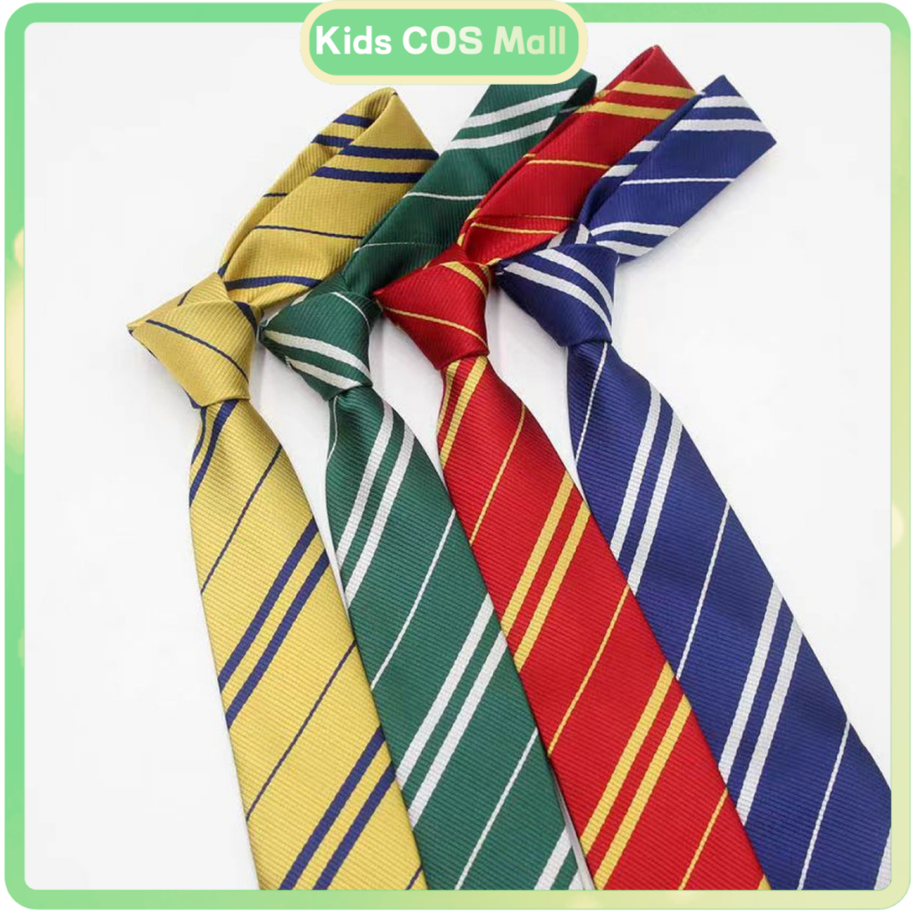 Striped Tie Badge Tie Gift Movie School Halloween Must-Have Christmas ...