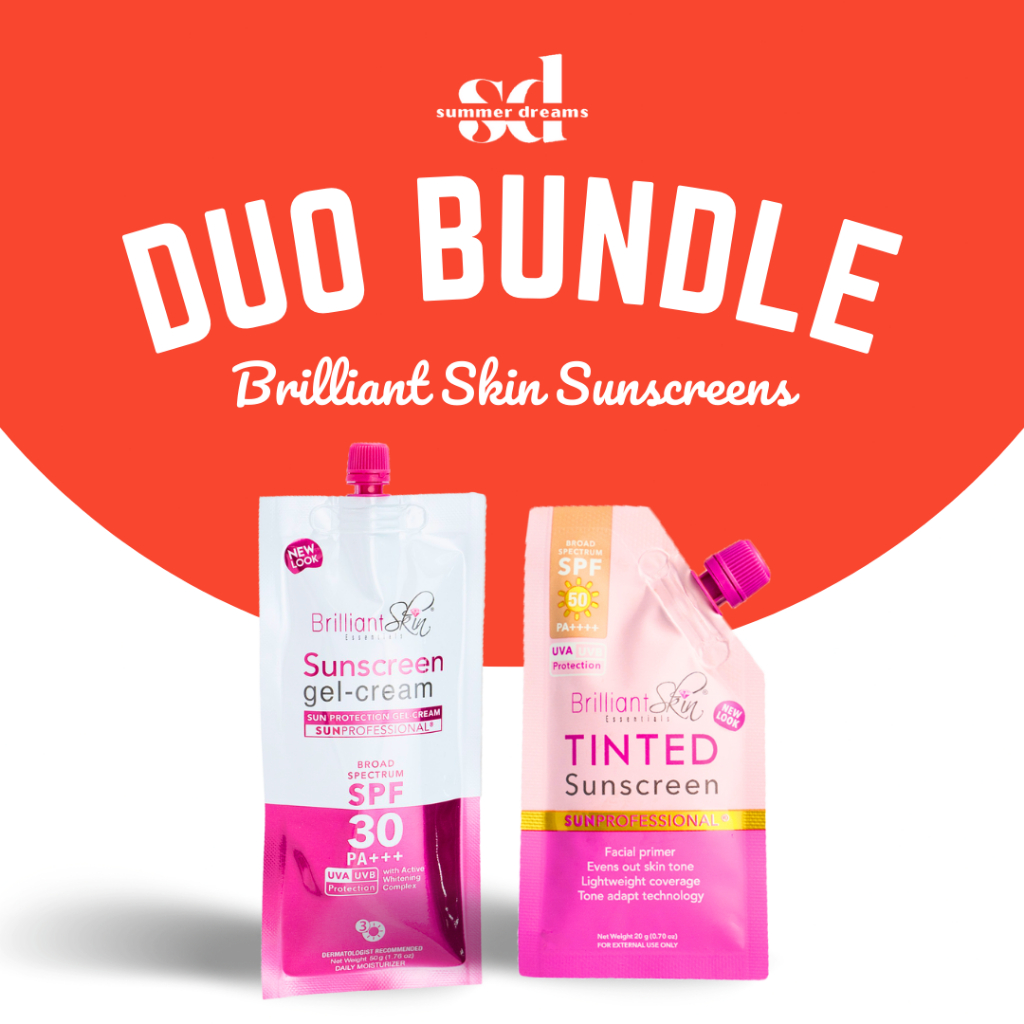 BRILLIANT SKIN ESSENTIALS Sunscreen Gel Cream Brilliant Tinted ...