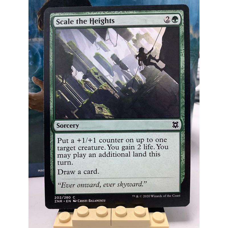 MTG - Scale the Heights (Zendikar Rising) | Shopee Philippines