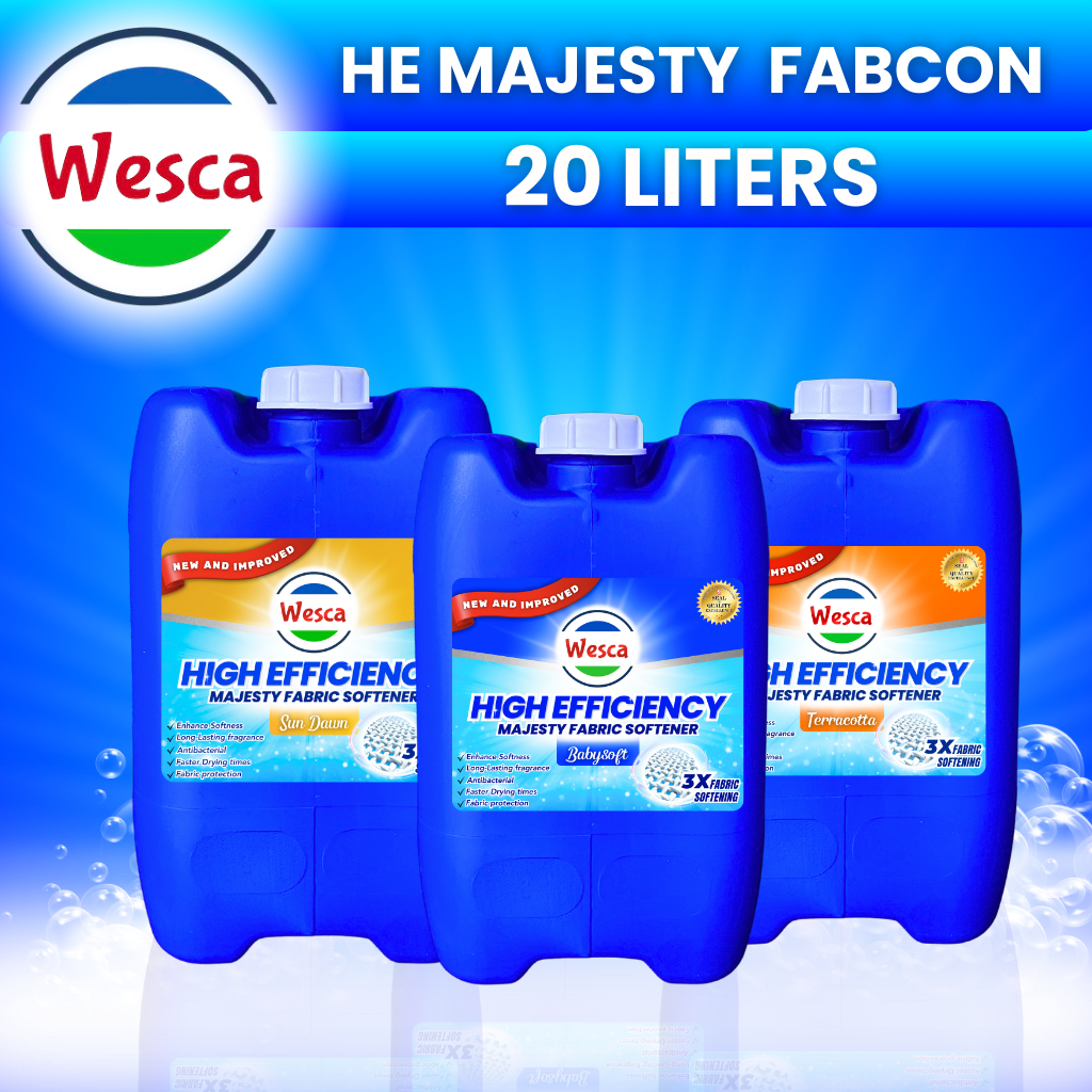 HE MAJESTY Fabric Softener 20L (FINISHED) | Shopee Philippines