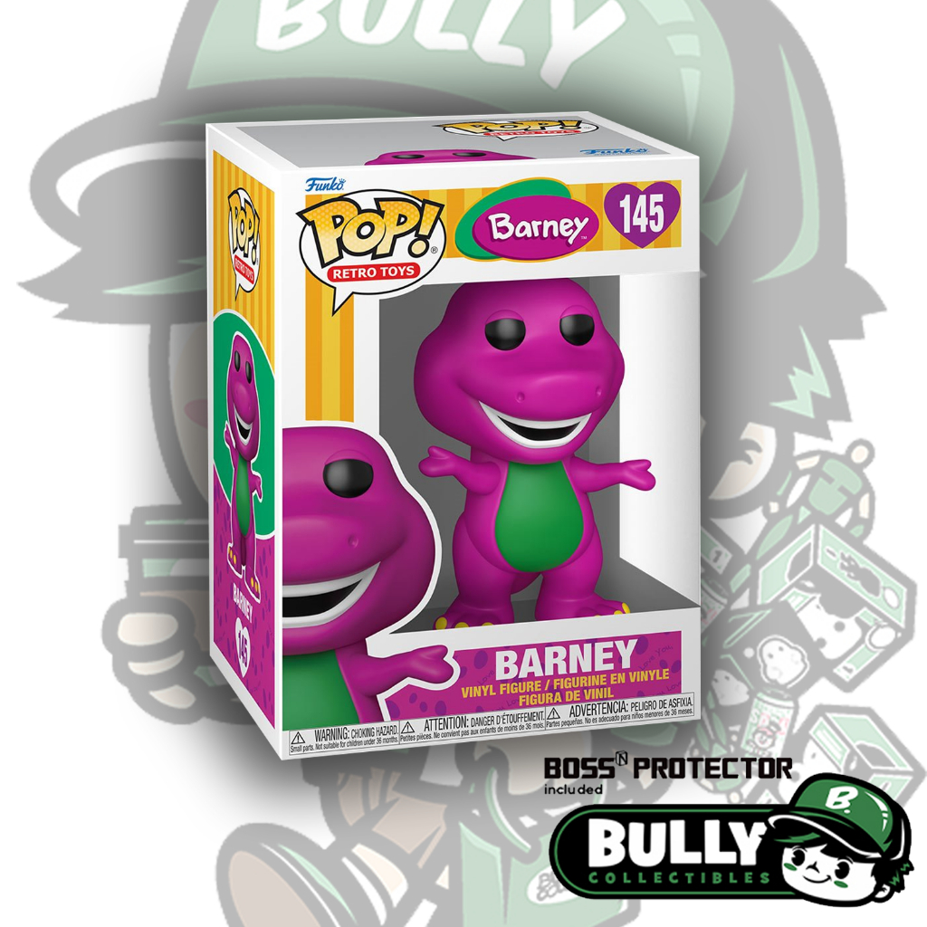 Funko POP! Retro Toys: Barney - Barney 145 With Boss Protector | Shopee ...