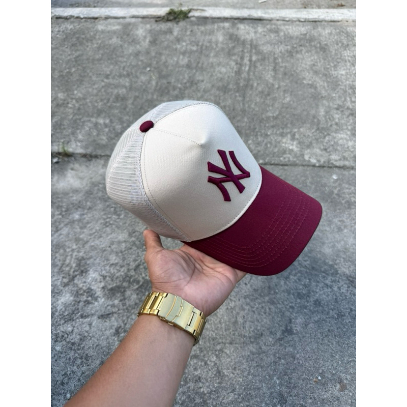 NY YANKEES AFRAME NET CAP PREMIUM QUALITY 9FORTY SNAPBACK | Shopee ...