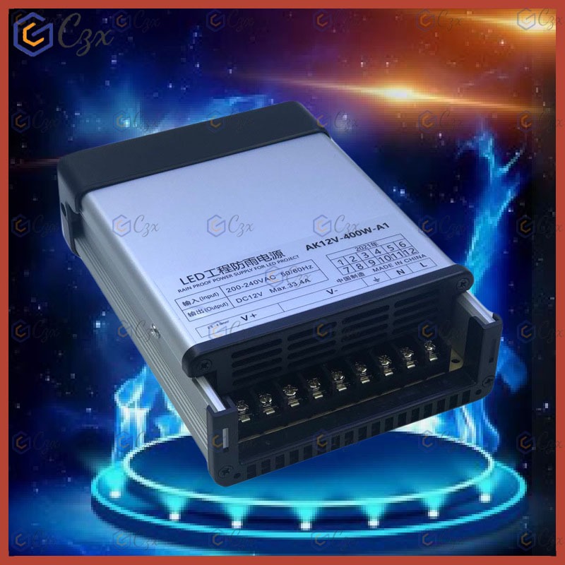 220V Input DC 12V 33A Output 400W Rainproof Power Supply Switching ...