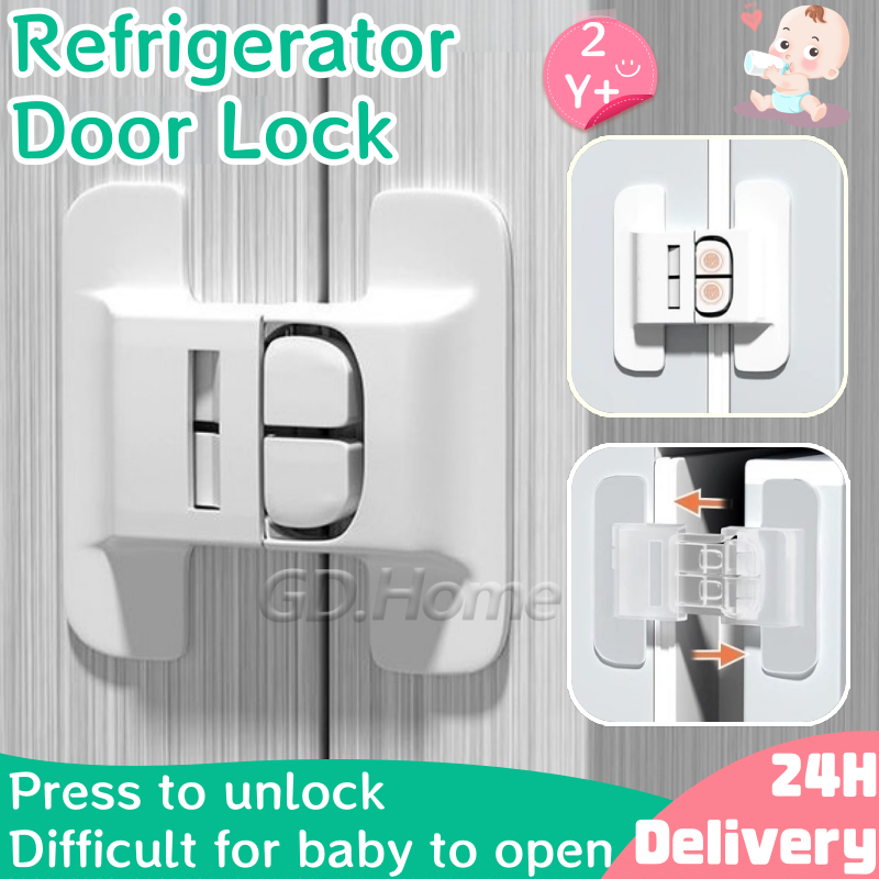 Baby Safety Lock Catch Kids Protection Refrigerator Lock Anti-Pinch ...