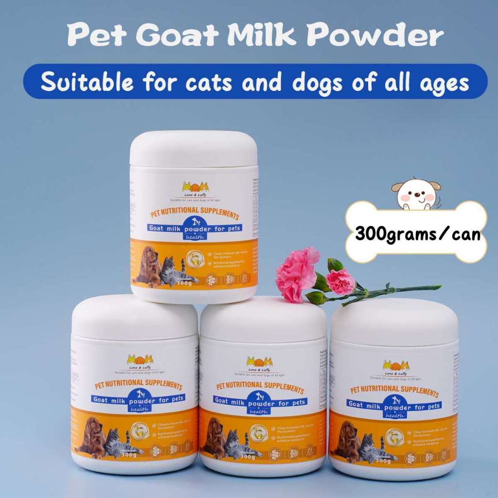 Pet Goat Milk Powder For Dogs & Cats For Nutrition Supplement Appetite ...