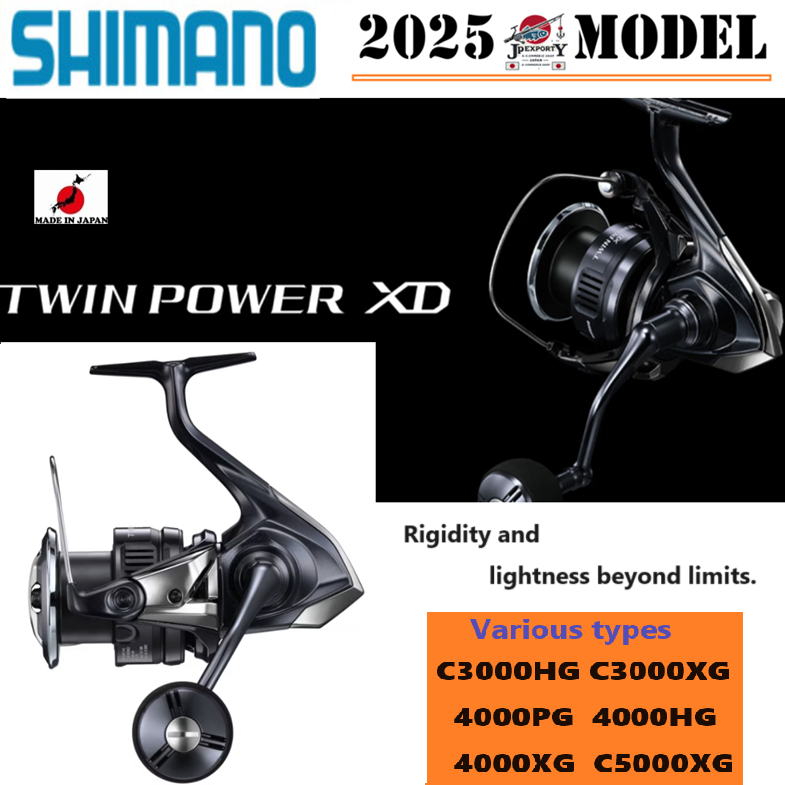 Shimano 25'TWIN POWER XD C3000/4000/C5000/PG/HG/XG/ Various types【direct from Japan.made in ...