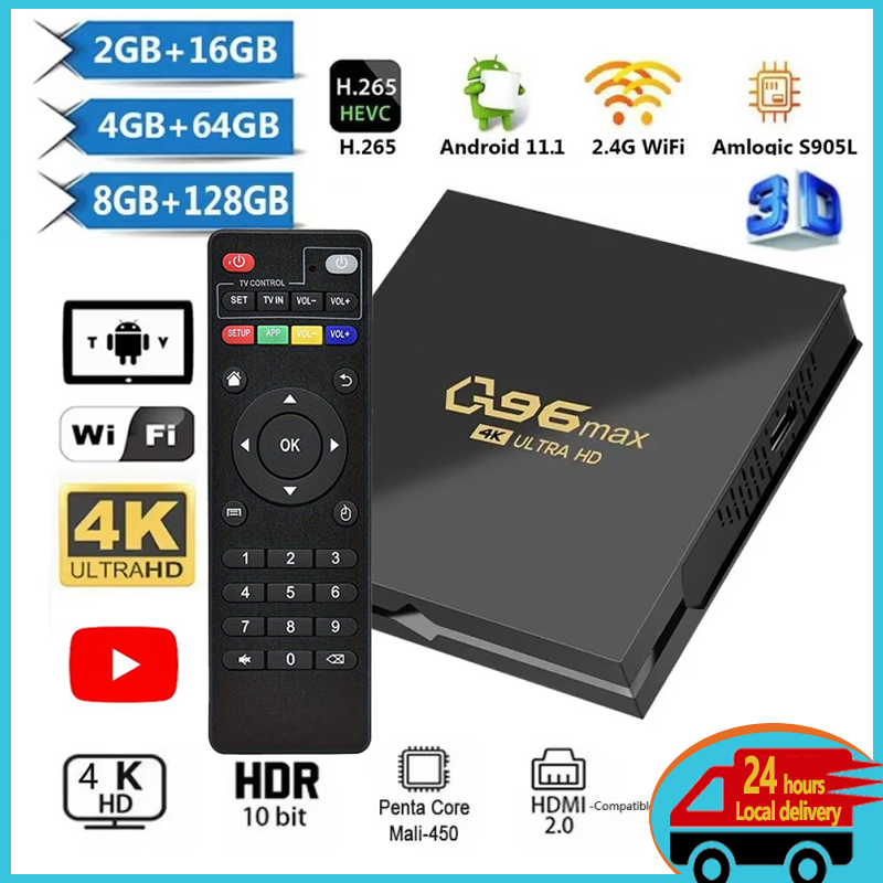 TV Box 4K HD TV Box TV Stick Digital TV Converter Box TV Receiver 64GB ...