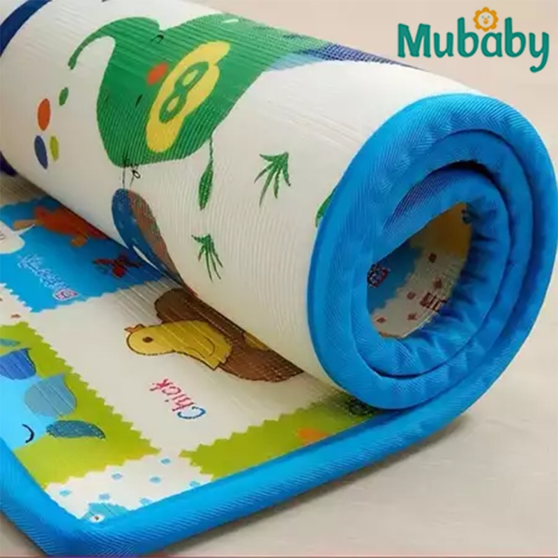 FoldableThickened Big Double Sided Pattern Kids Playmat Baby Crawling ...