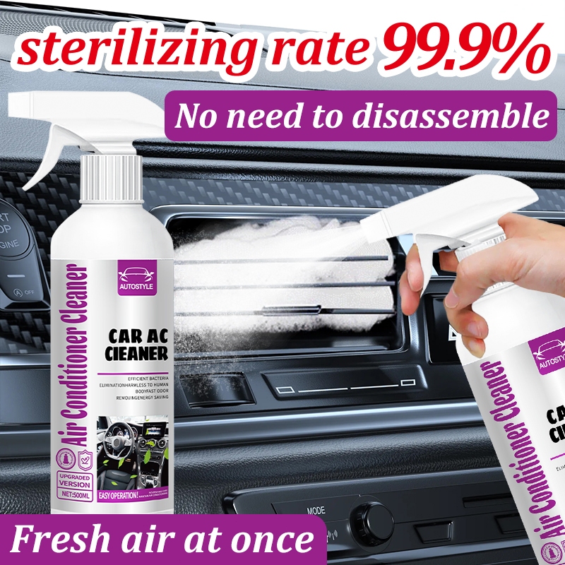 aircon cleaner No disassembly Air Conditioner Cleaner Spray Car/Home ...