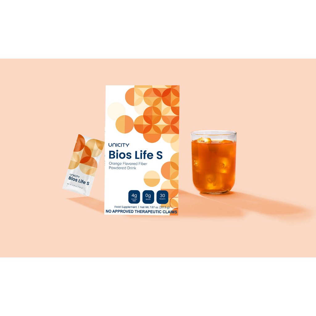 Unicity FGS Bios Life S Fiber Drink Orange Flavor | Shopee Philippines