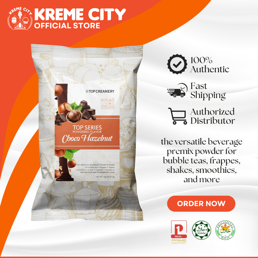 TOP Creamery Top Series Chocolate Hazelnut Powdered Flavor Beverage ...