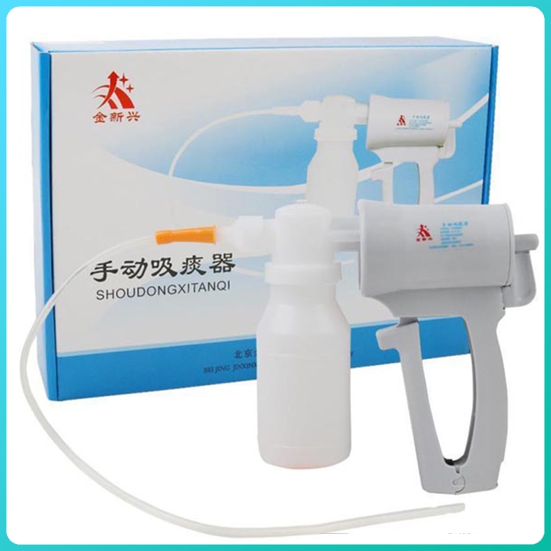 Manual sputum suction device Portable manual sputum suction device for ...