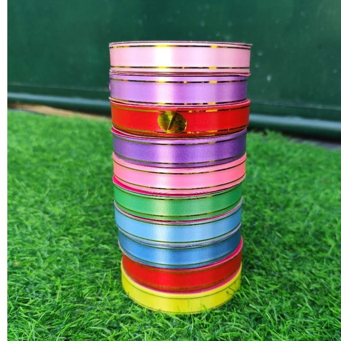 BSP PH Crafts Pretty Ribbon Roll Assorted Color 1.6 cm Thick Plastic ...
