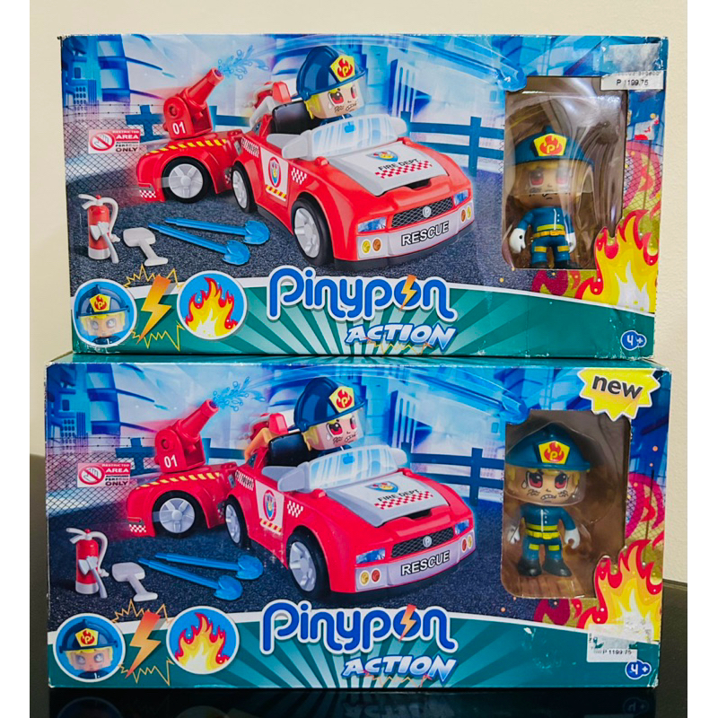Pinypon Action Super Fireman Vehicle | Shopee Philippines