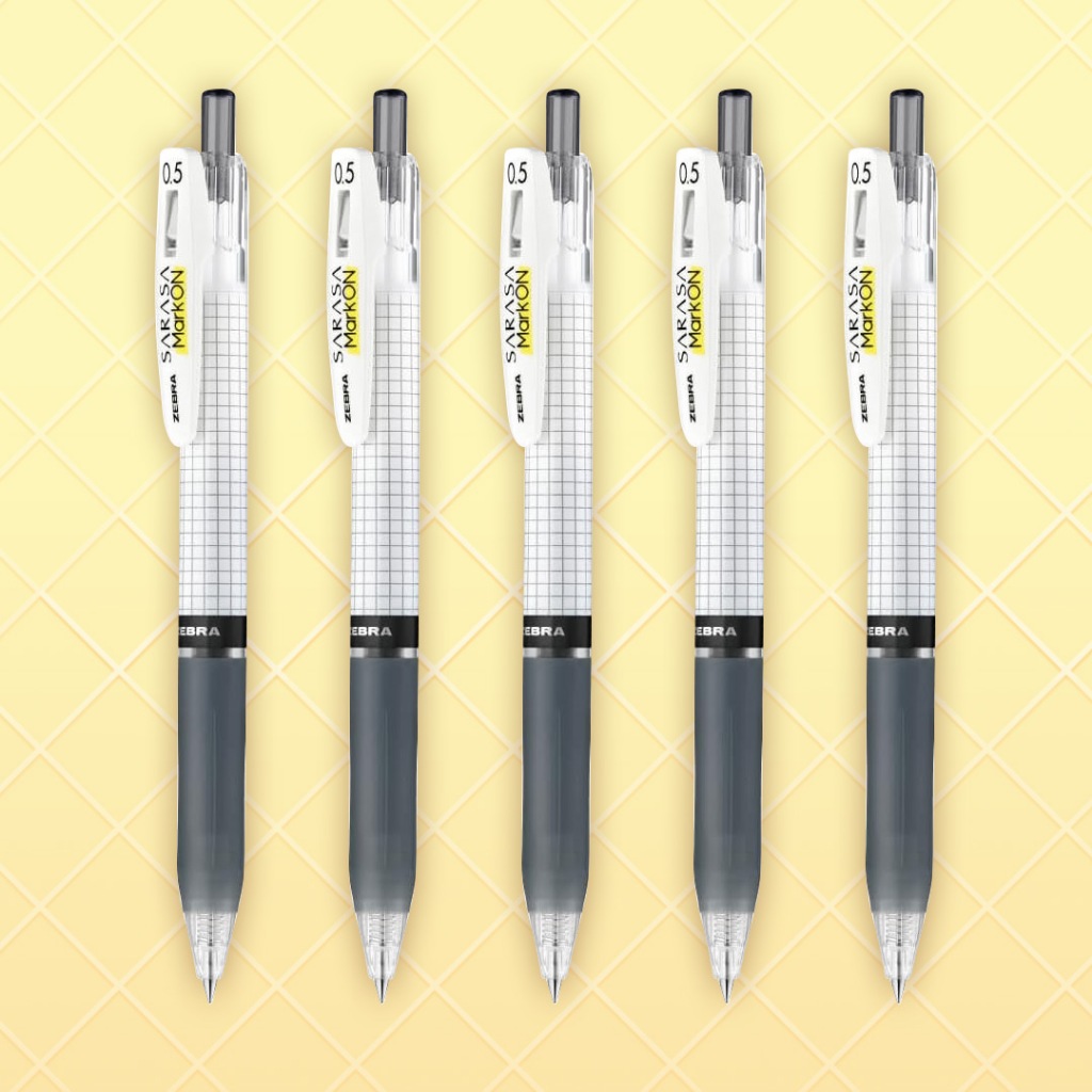 Zebra Sarasa Mark ON Gel Point Pen .05 | Ballpoint Pen | Black | Shopee ...