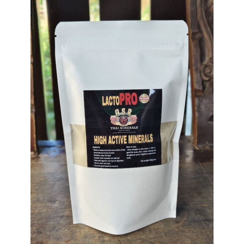 High Active Thai Minerals by LactoPRO Product 250 Grams | Shopee ...