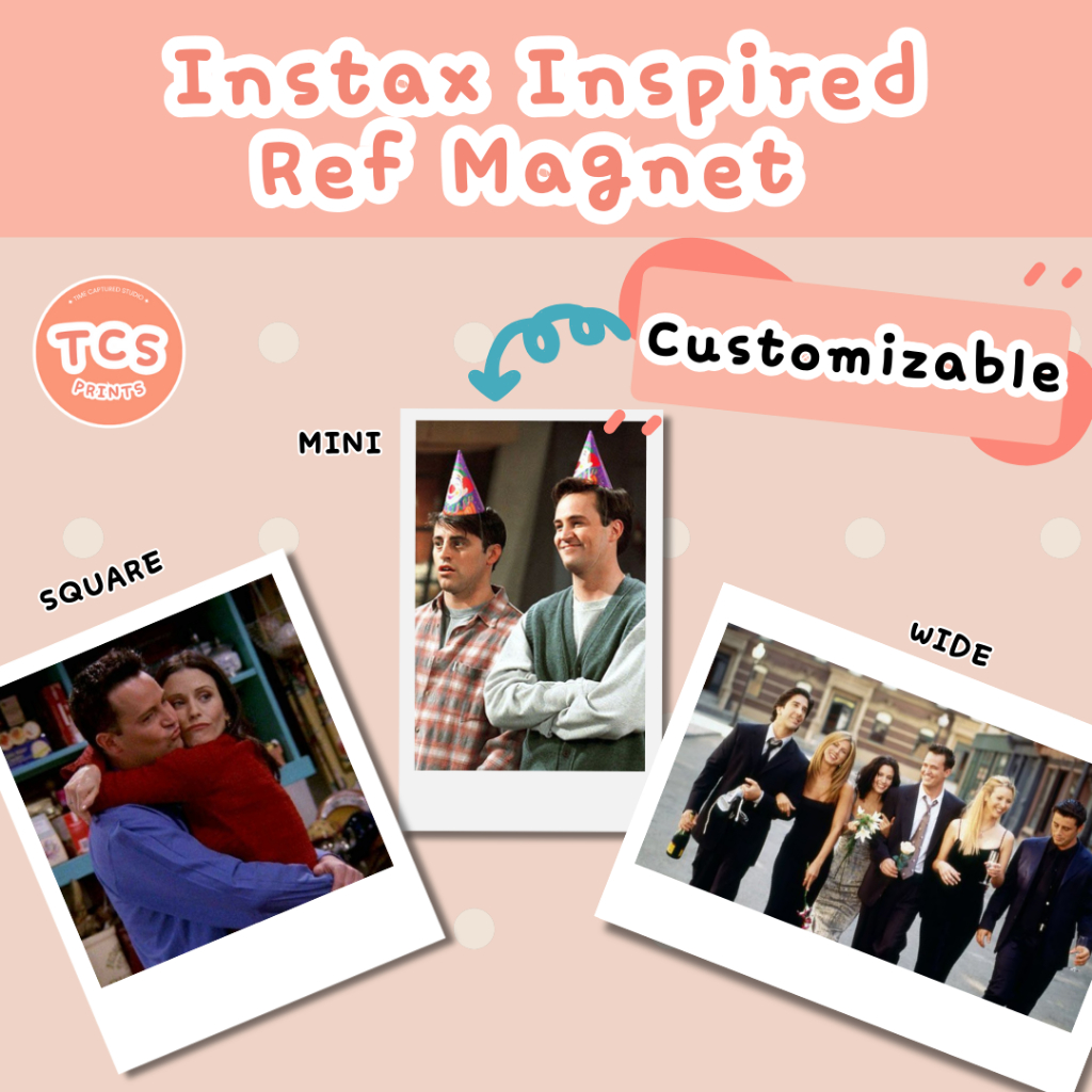 Instax Inspired Ref Magnet | Instax Inspired | Personalized Ref Magnet ...