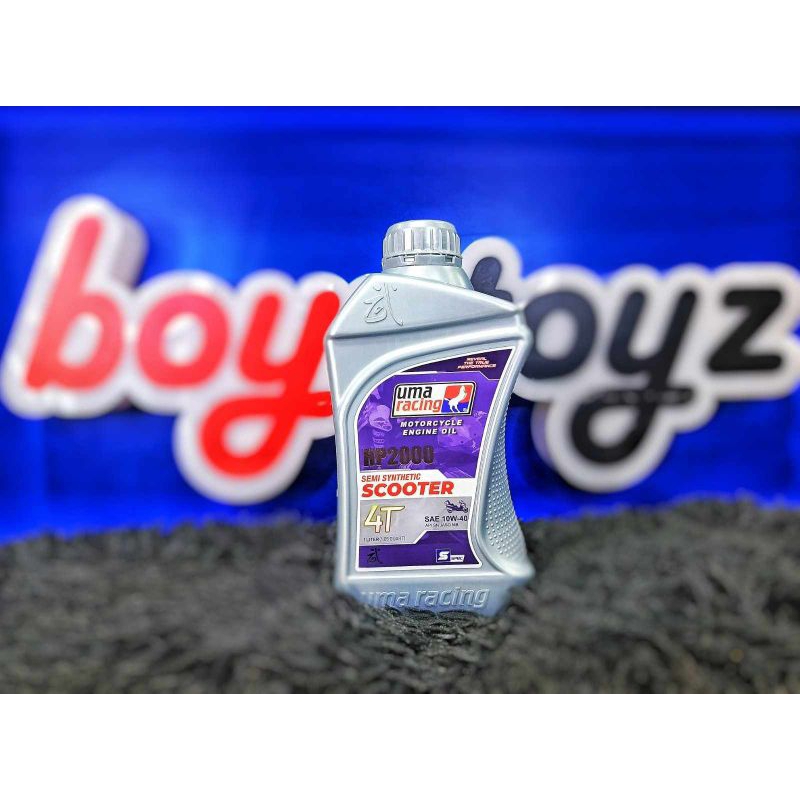 UMA RACING OIL HP200 SEMI SYNTHETIC SCOOTER 1L | Shopee Philippines