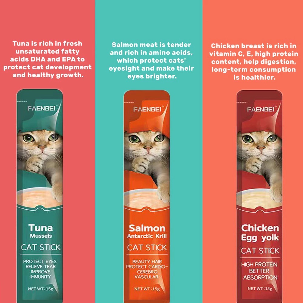 Cat Wet Food Snack Treats (15 grams/sachet) | Shopee Philippines