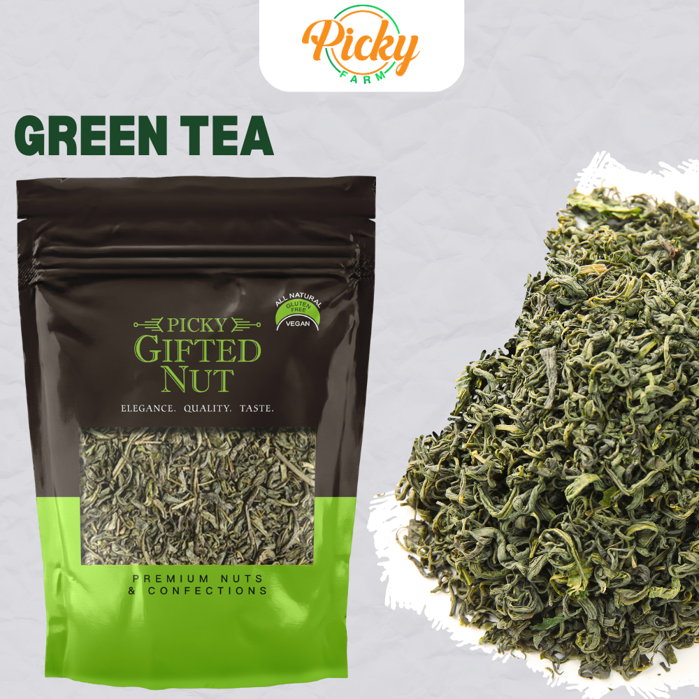 Green Tea, 100g to 250g — Premium Loose Leaf, All-Natural Refreshing ...