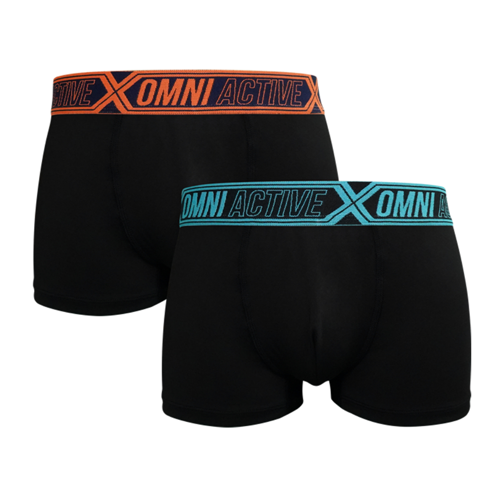 OMNI By SO-EN Men's 2 pieces Active Cotton Boxer Brief | Shopee Philippines
