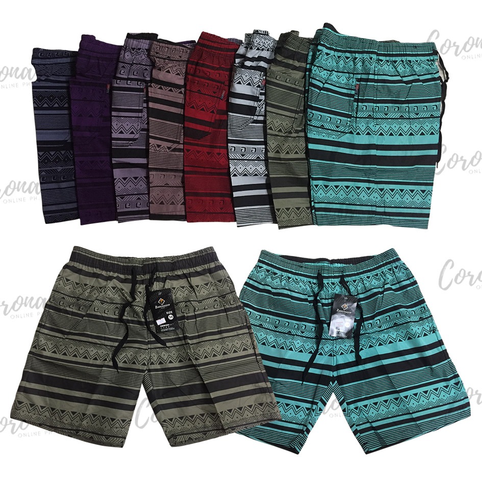 Urban Pipe Shorts For Men's Bargain Assorted Stripes Fatigue Printed ...