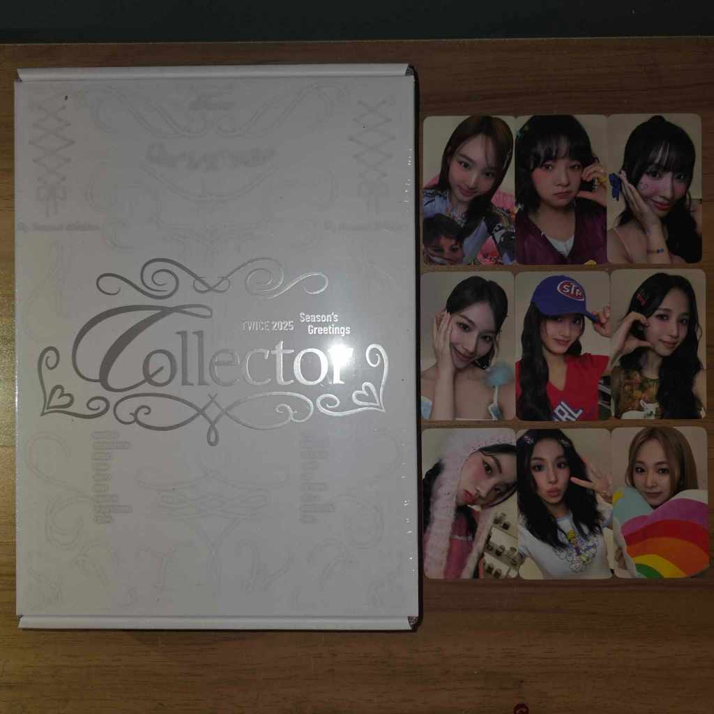 Twice 2025 Season's Greetings with JYP Shop POB Photocard Set | Shopee Philippines