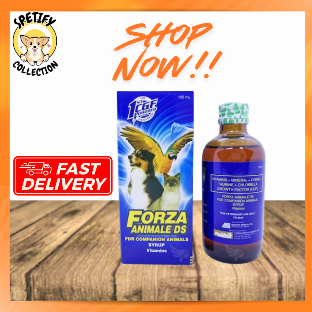 forza blue animal ds syrup vitamins for dogs 120ml | Shopee Philippines