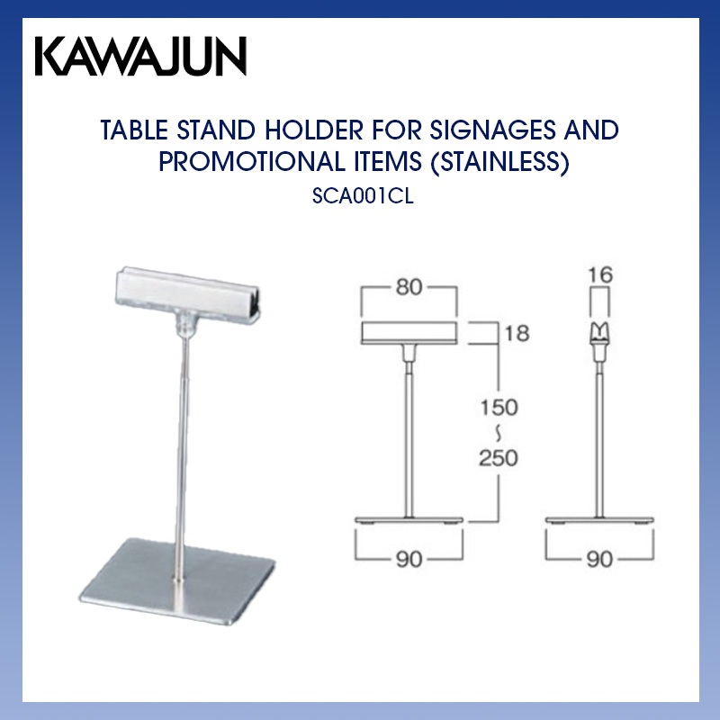 Table Stand Signage Holder | Shopee Philippines