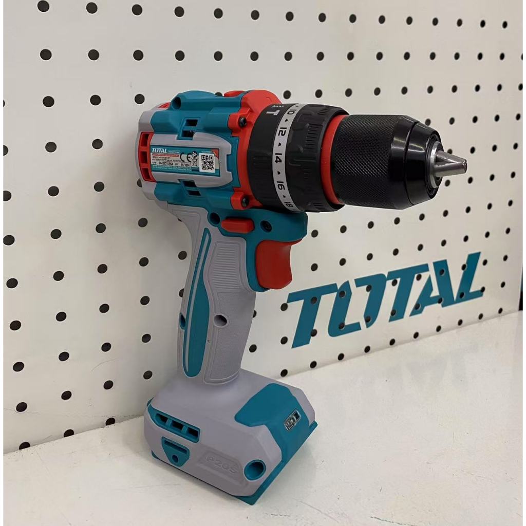 TOTAL Compact Brushless Cordless Impact Drill 20V TIDLI20668 industrial ...