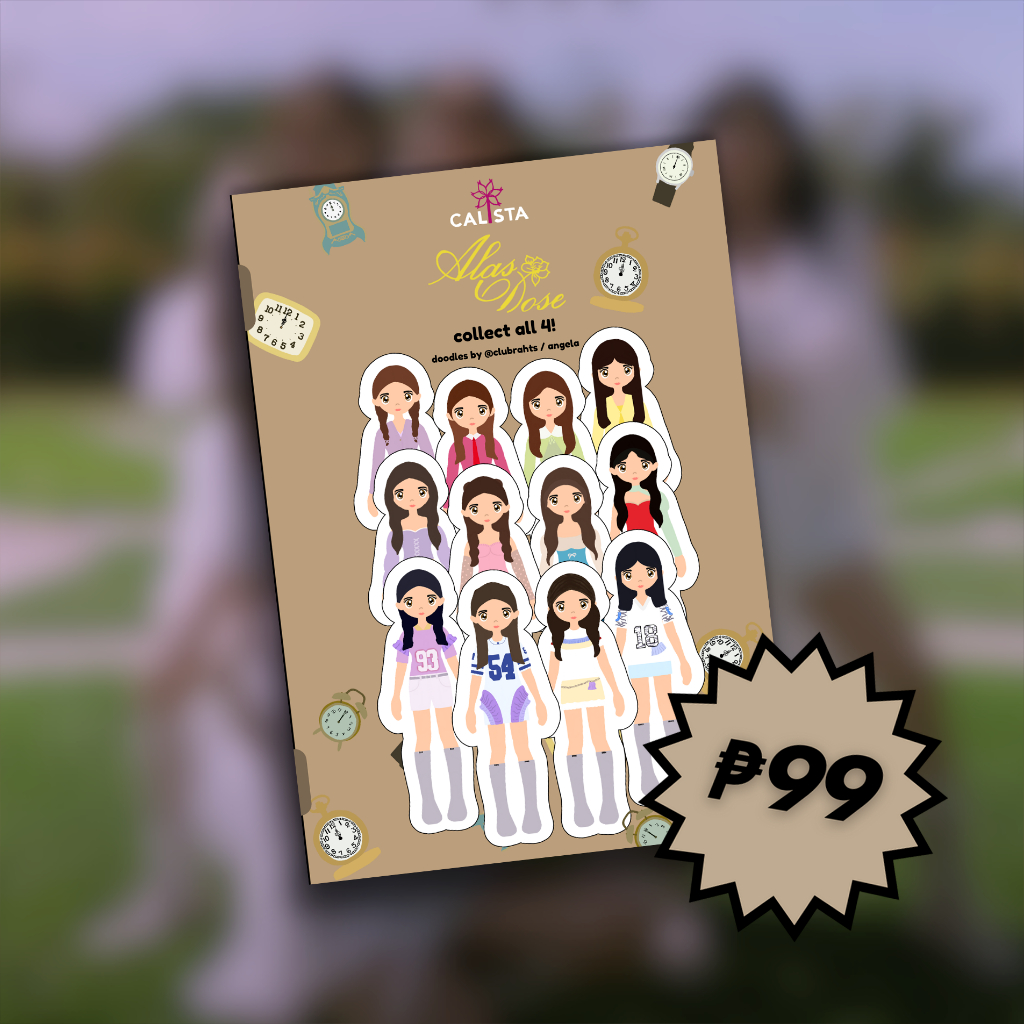 CALISTA PAPER DOLLS - ALAS DOSE | Shopee Philippines