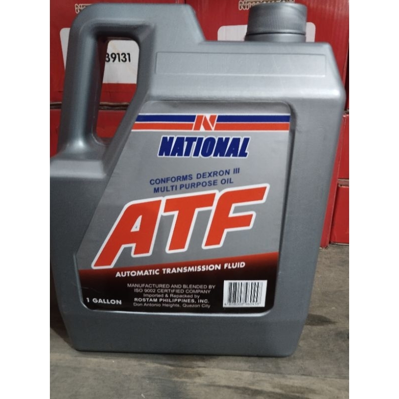 NATIONAL ATF DEXTRON 3(1 GALLON Bottle) | Shopee Philippines