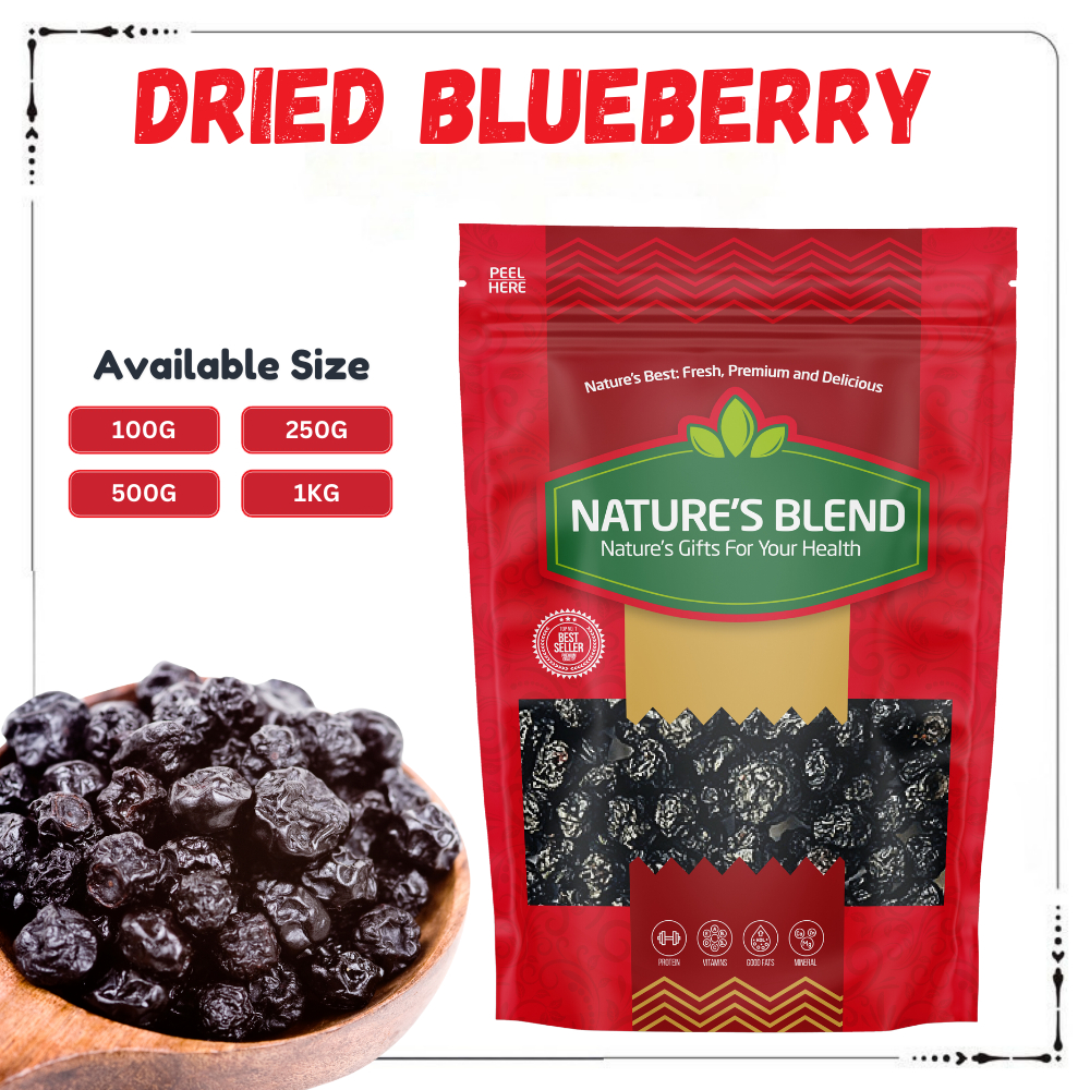 Dried Blueberries 100g - 1kg | Shopee Philippines