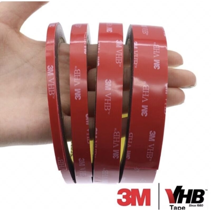 3M Super Strong VHB Double Sided Adhesive Tape Original Foam Waterproof Heavy Duty RainVisor ...