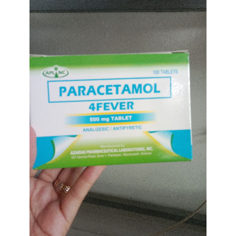BUY 1 TAKE 1 PARACETAMOL 4FEVER (PARA SA LAGNAT) Expiry 01/2027 ...