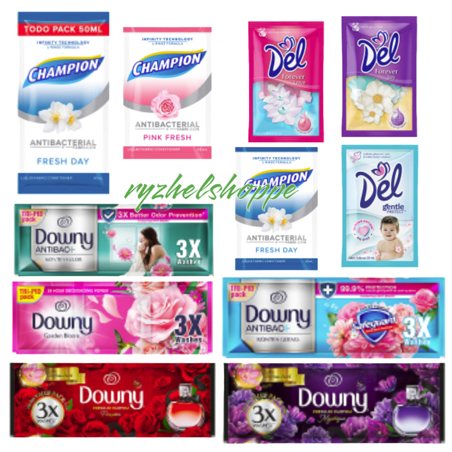 RYZHELGROCER DOWNY CHAMPION DEL FABRIC CONDITIONER SOLD BY 6 OR 12 ...